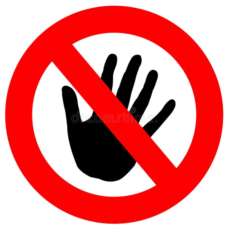Do Not Touch Hand Stock Illustrations – 2,822 Do Not Touch Hand Stock ...