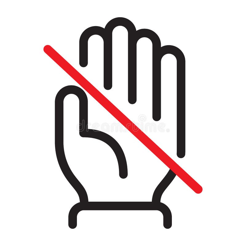 Do Not Touch Hand Stock Illustrations – 2,389 Do Not Touch Hand Stock ...