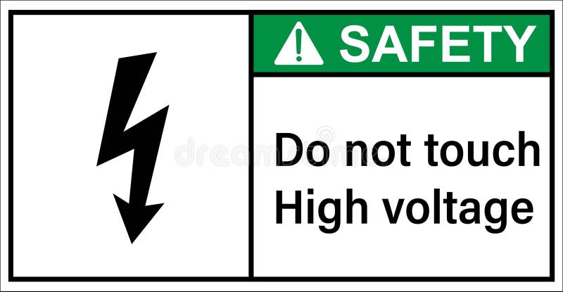 Do Not Touch the High Pressure Water Jets with Your Hands.,Caution Sign ...