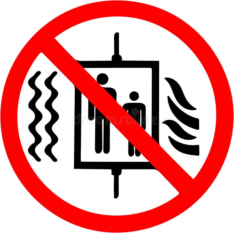 Do Not Use Elevator Stock Illustrations – 229 Do Not Use Elevator Stock ...