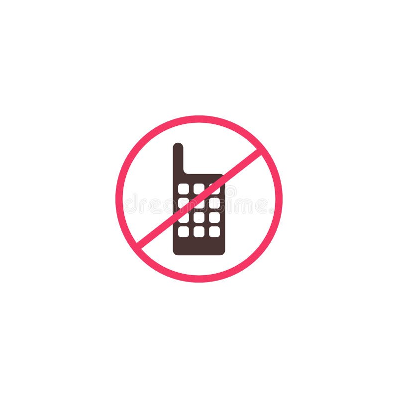 Do Not Use Mobile Phone Stock Illustrations – 326 Do Not Use Mobile ...