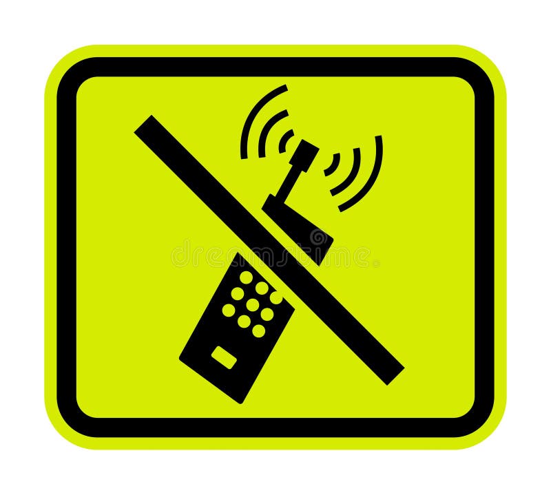 Do not use the phone stock vector. Illustration of label - 275214388