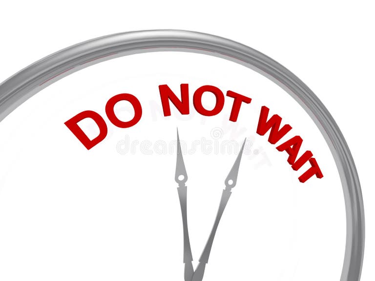 Clock Word Wait Stock Illustrations – 101 Clock Word Wait Stock ...