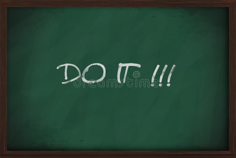 We Can Do it 3D Words Positive Attitude Confidence Stock Illustration ...