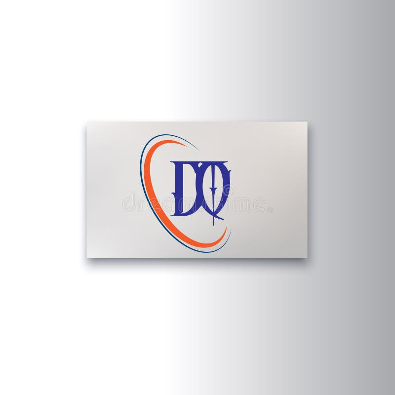 DO Text Logo Design stock vector. Illustration of label - 261007143