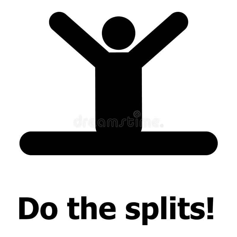 Splits Stock Illustrations – 1,339 Splits Stock Illustrations, Vectors ...