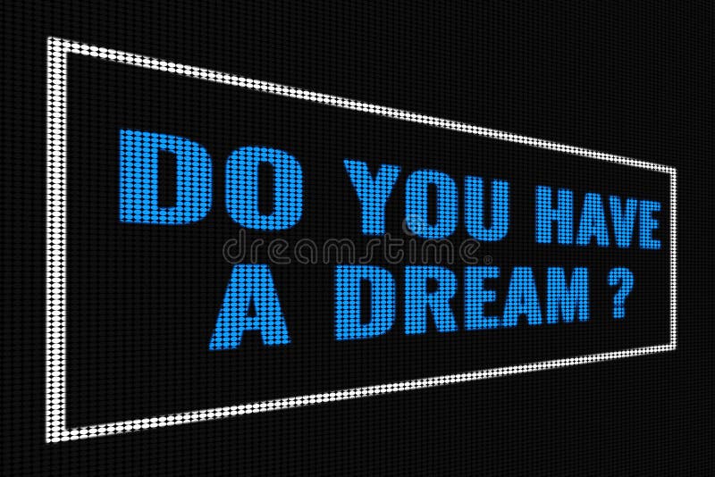 I Have a Dream/eps stock vector. Illustration of equal - 1538457