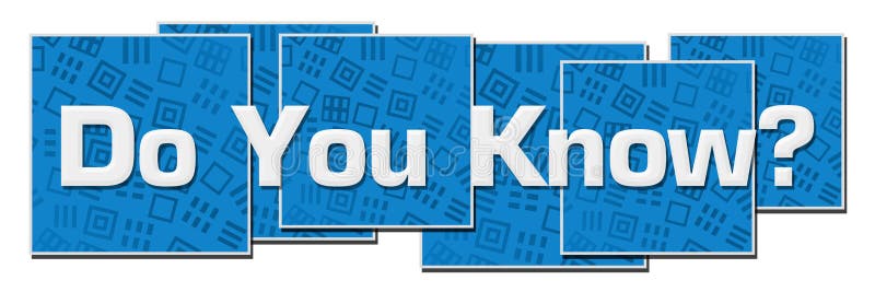 Do You Know Stock Illustrations – 1,127 Do You Know Stock Illustrations ...