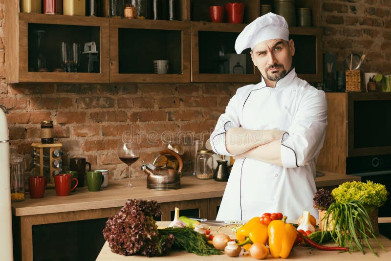 When do you like cooking stock photo. Image of friendly - 128002870