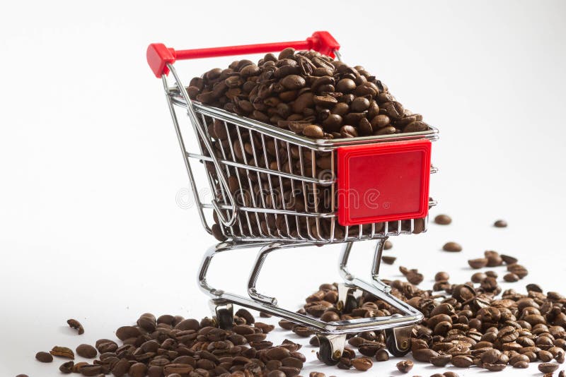 Do you need some coffee? stock image. Image of cart, strong - 56023049