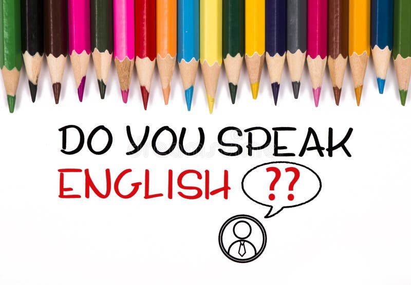 We speak English. stock illustration. Illustration of translation ... We speak English. stock illustration. Illustration of translation ...
