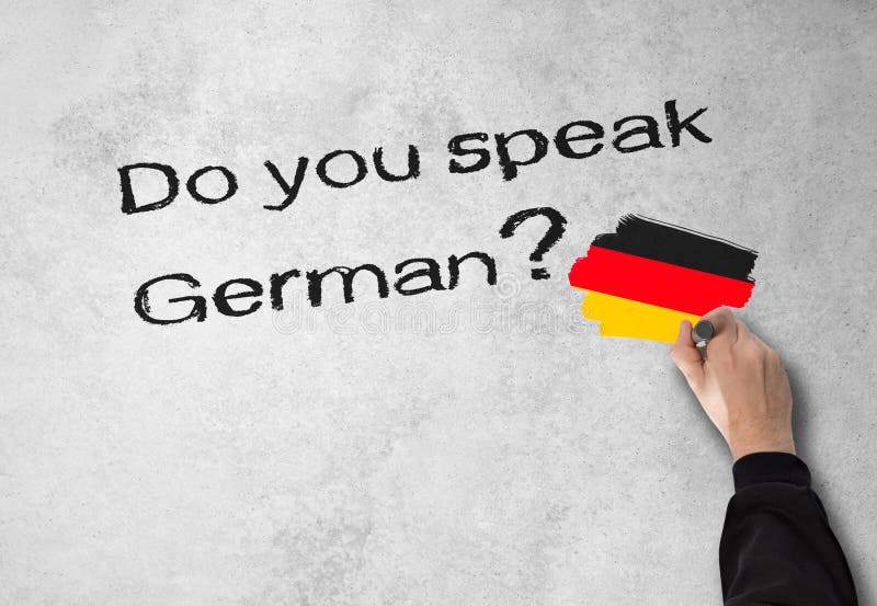 Do you speak German? stock image. Image of teaching, service - 60455317