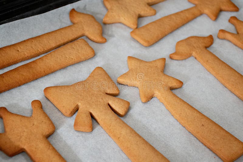 Do it Yourself: Gingerbread Cookies Tutorial. Step by Step Recipe. Step ...