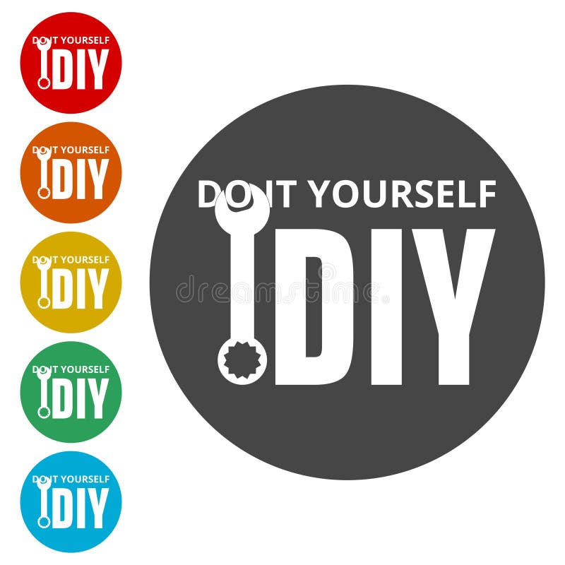 Do it Yourself Icon, DIY Icon Stock Vector - Illustration of ...