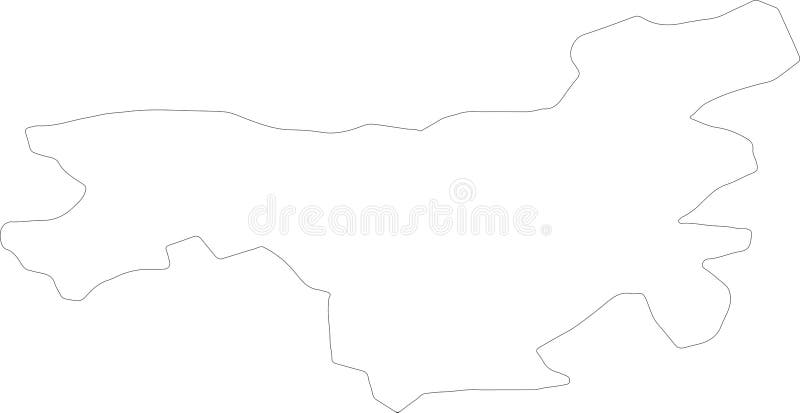 Dobele Latvia outline map stock vector. Illustration of geography ...