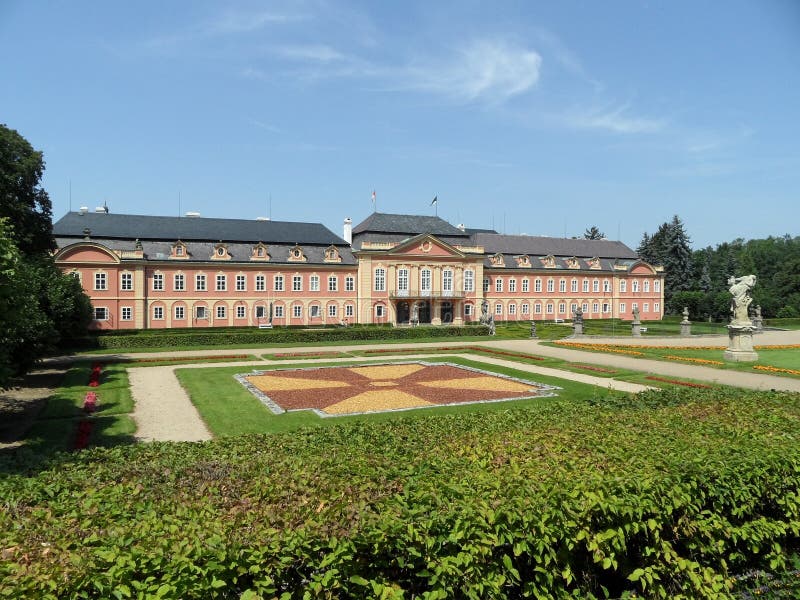 Dobris Castle, Czech Republic Stock Photo - Image of gift, famous: 81270748