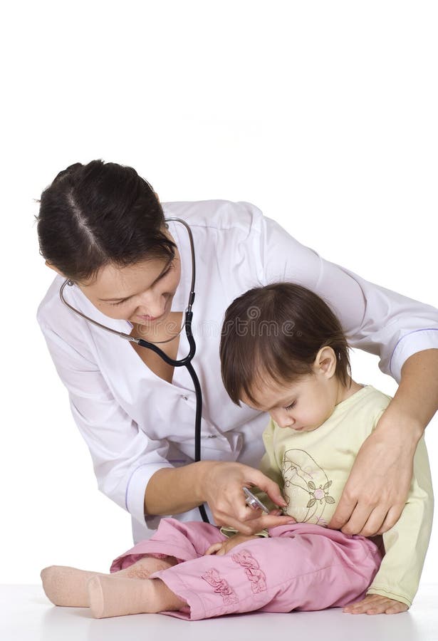 Doc and baby stock photo. Image of professional, person - 22569090