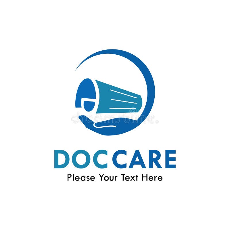Doc Care Logo Template Illustration Stock Vector - Illustration of ...