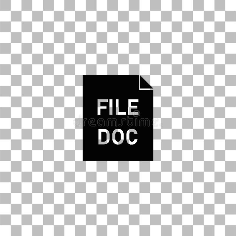 DOC file icon flat stock vector. Illustration of extension - 149235999 DOC file icon flat stock vector. Illustration of extension - 149235999