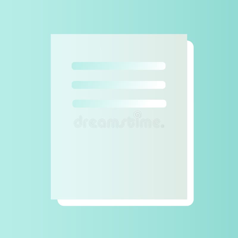 DOC File Icon. Text Document Type. Modern Design Graphic Illustration ...