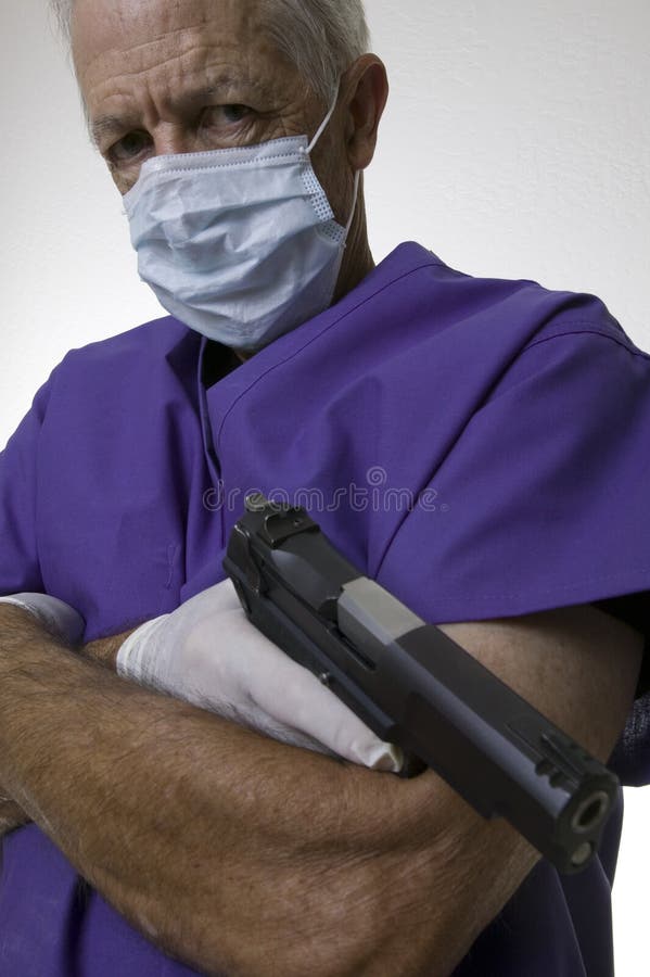 Doc Gun stock photo. Image of health, medical, robbery - 3193206