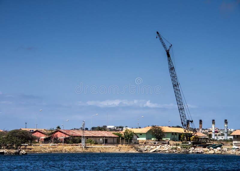 Doca seca foto de stock. Imagem de tropical, willemstad - 40028024