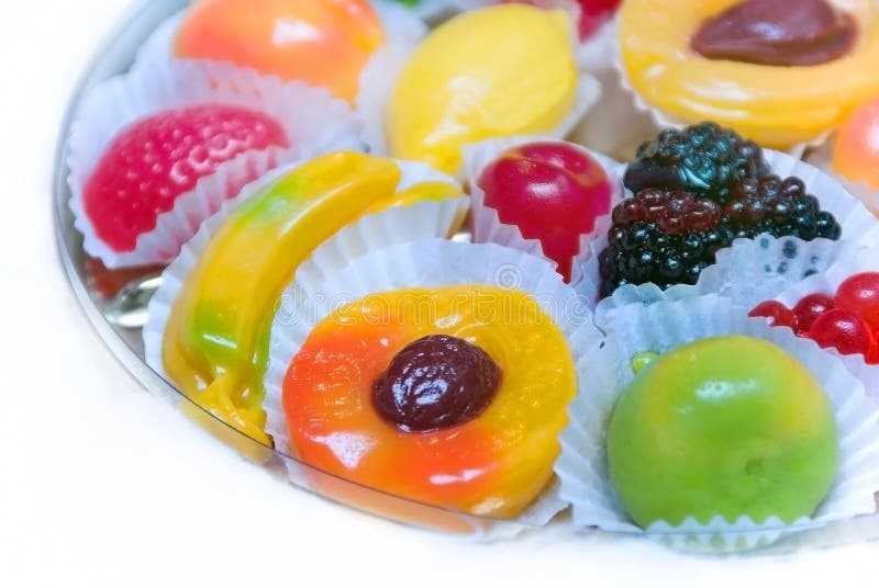 Doce de fruta da fruta imagem de stock. Imagem de delicioso - 20309013