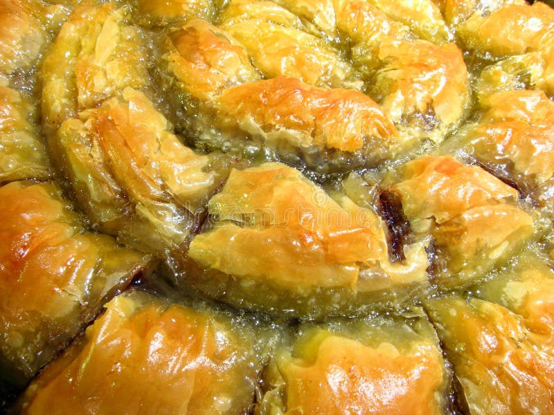 Doce grego foto de stock. Imagem de forquilha, alimento - 9044798