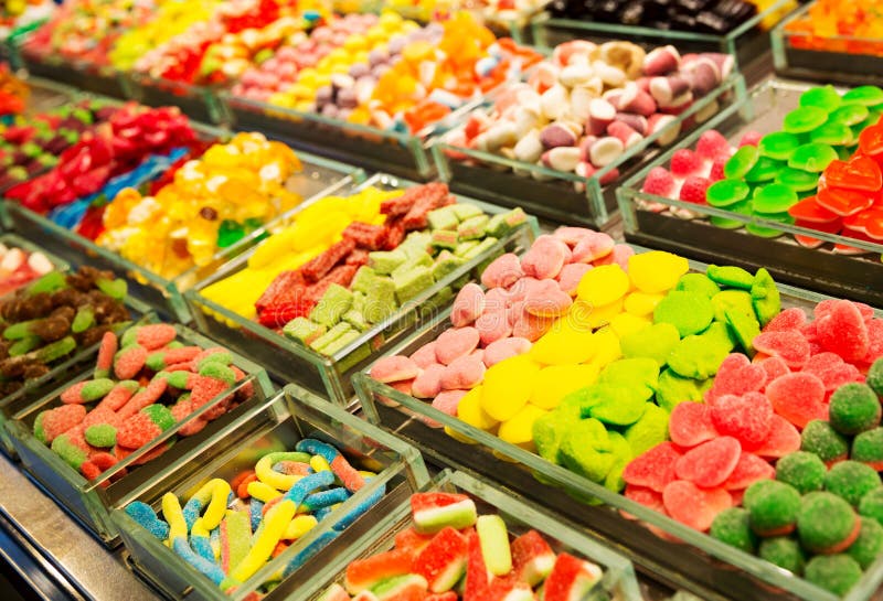 Doces foto de stock. Imagem de cores, ninguém, recipiente - 32601498