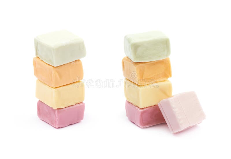 Doces Da Pastilha Elástica Isolados Imagem de Stock - Imagem de ...