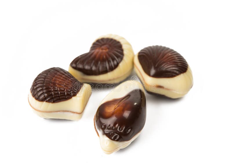 Chocolate do marisco imagem de stock. Imagem de pralinas - 39368251