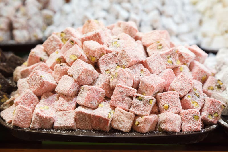 Doces turcos tradicionais imagem de stock. Imagem de tempero - 36937229