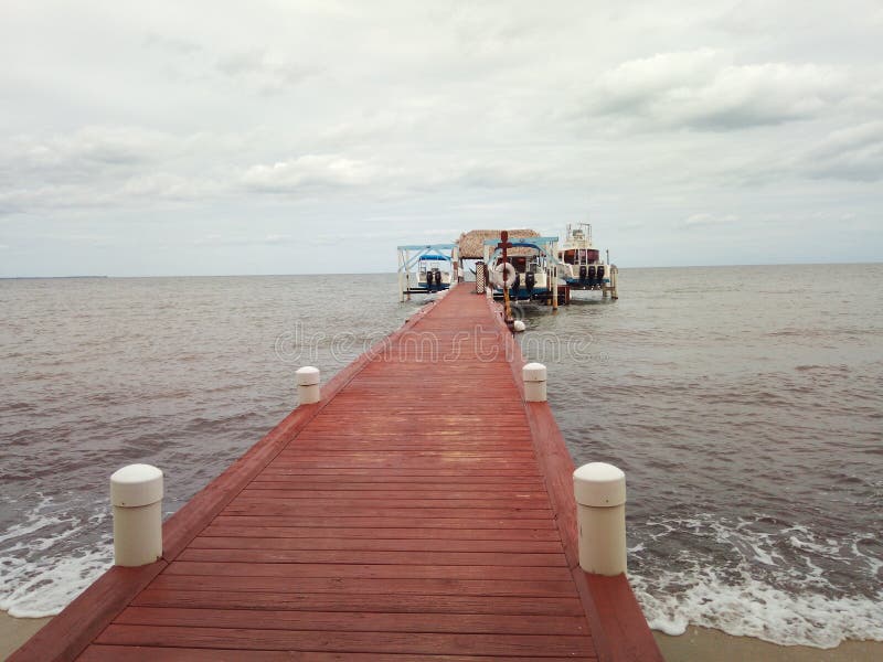 Dock stock image. Image of waters, peaceful, beach, dock - 103462317