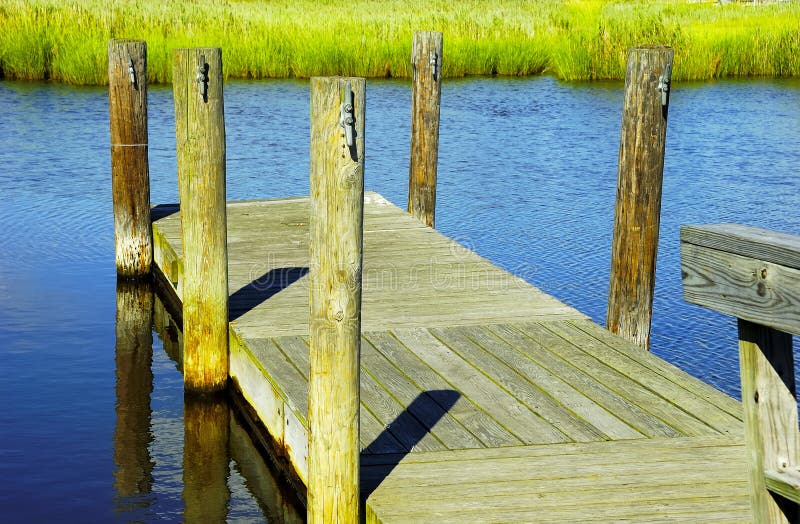 Dock stock image. Image of wooden, scenic, pier, rural - 213359