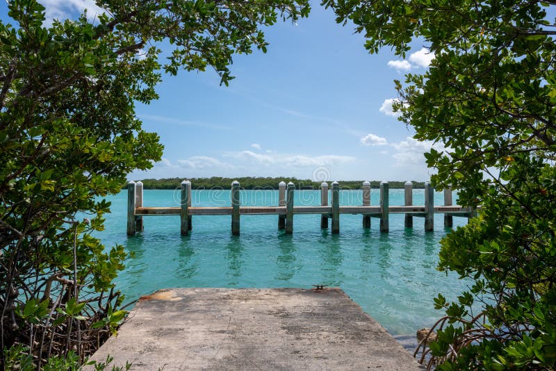 Dock at Adams Key stock image. Image of dock, outdoor - 181523103