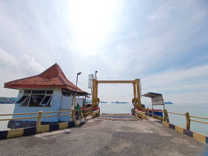 Dock a Place for a Ship To Dock Stock Image - Image of vessel ...