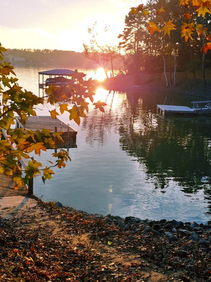 Dock sunset stock image. Image of reflected, sunset - 133270757