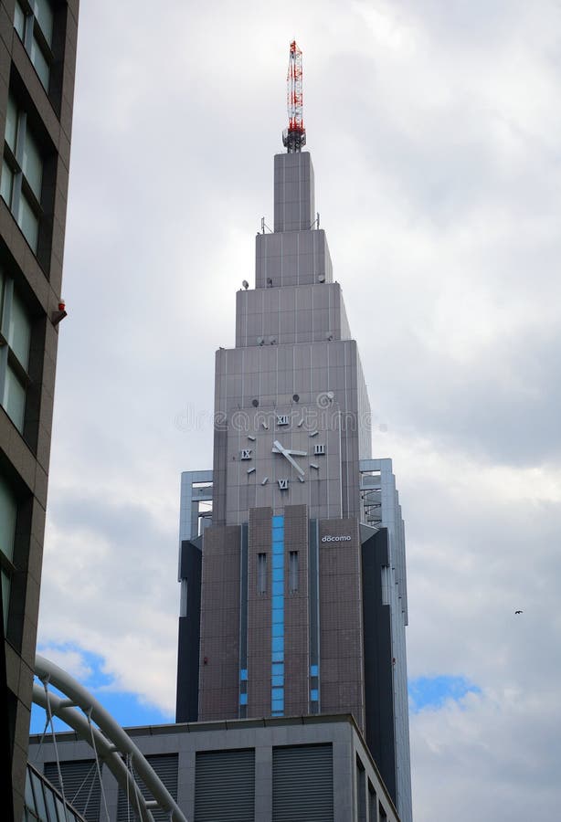 NTT Docomo Yoyogi Building, Tokyo Editorial Photo - Image of city ...