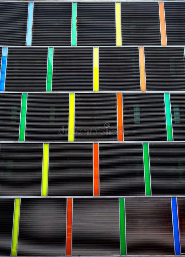 Docoration of Building Exterior Stock Photo - Image of real, design ...