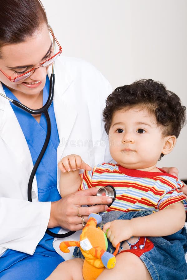 Visite Médicale - Jeune Garçon Photo stock - Image du soin, patient ...
