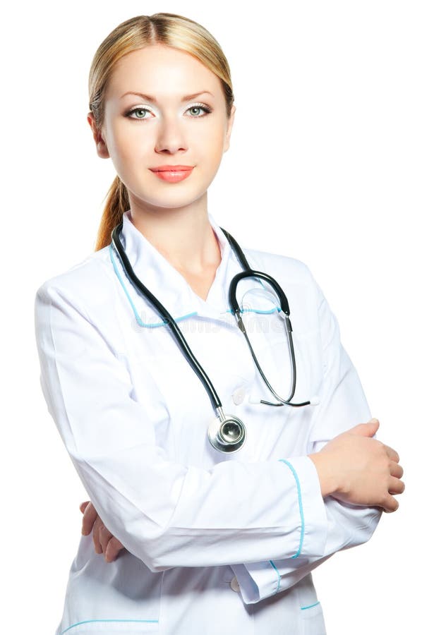 Femelle De Docteur Fullbody Image stock - Image du laboratoire, beau ...