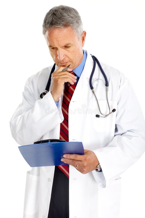 Doctor Answers Your Questions Stock Photo - Image of hair, phone: 356288