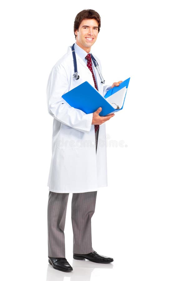 Doctor, Mechanic, Doctor and Secretary. Stock Photo - Image of front ...