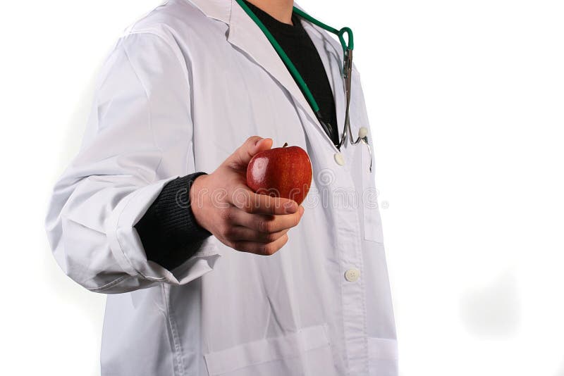 Doctor stock image. Image of apple, occupation, medicine - 13434965