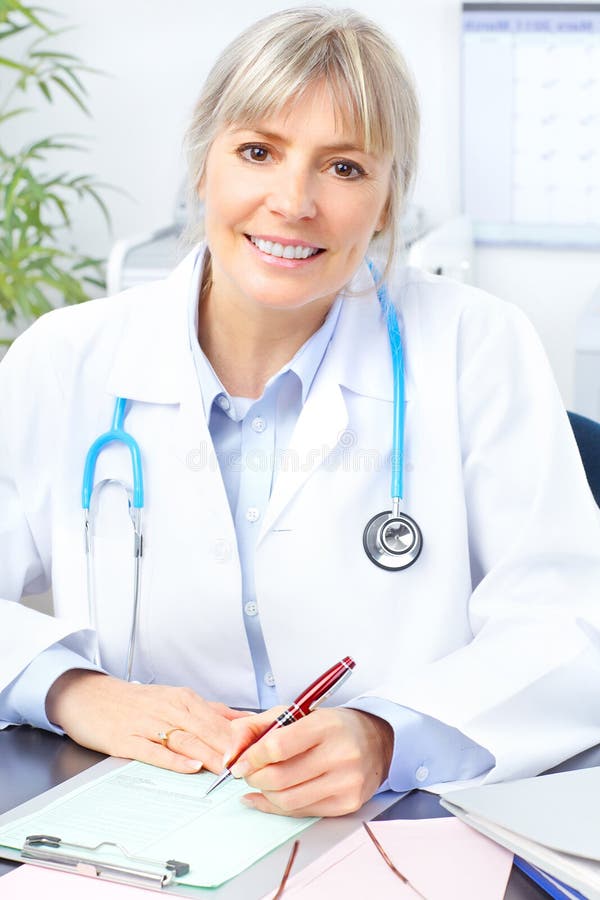 Doctor stock photo. Image of happy, lady, busy, practice - 18377666