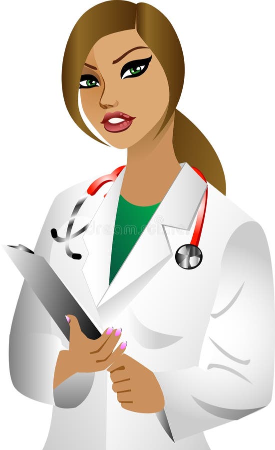 Doctor Girl Cartoon Stock Illustrations – 22,459 Doctor Girl Cartoon ...