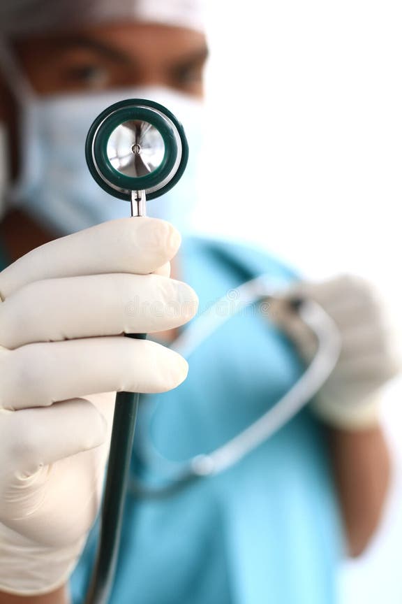 Doctor stock image. Image of examine, doctor, concentration - 23119235