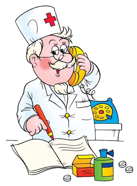 Doctor Calling Cartoon Stock Illustrations – 291 Doctor Calling Cartoon ...