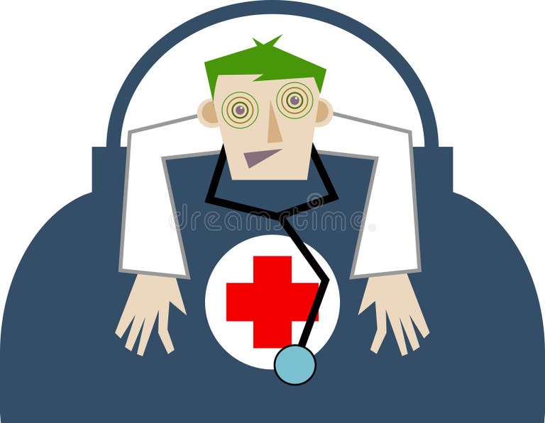 Overworked Doctor Stock Illustrations – 294 Overworked Doctor Stock ...