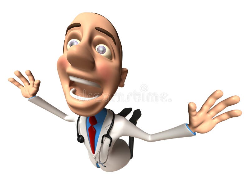 Rich doctor stock illustration. Illustration of condition - 6823657